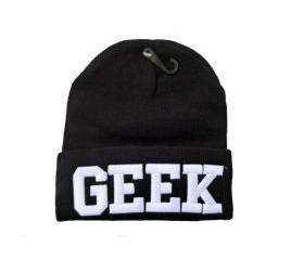 "geek" Beanie on Luulla